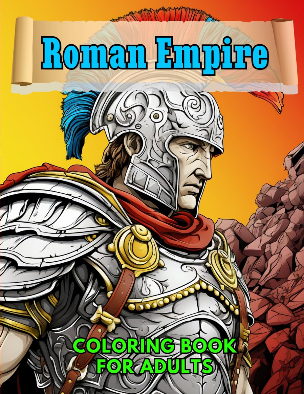 Amazon.com: Roman Empire: Coloring Book for Adults: Grayscale Images ...