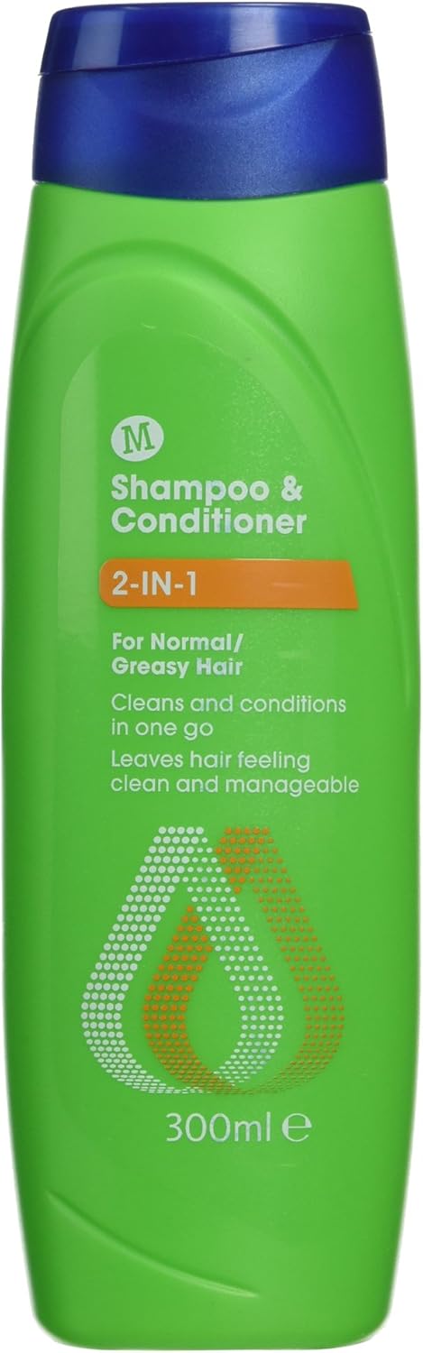 Morrisons 2-in-1 Shampoo & Conditioner, 300ml : Amazon.co.uk: Beauty