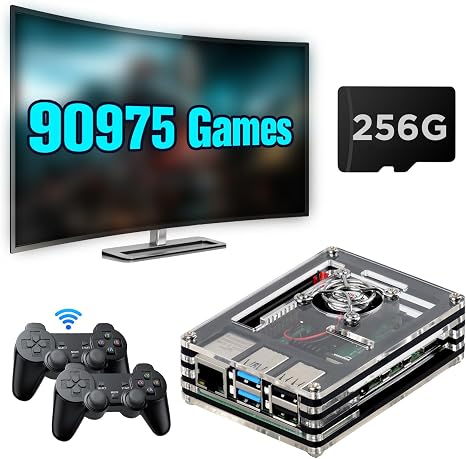 Amazon.com: Retro Game Console Built in 90000+ Games, Batocera 39 Game ...