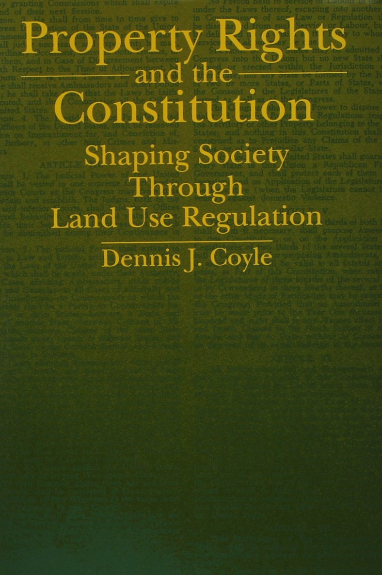 Amazon.com: Property Rights and the Constitution: Shaping Society ...