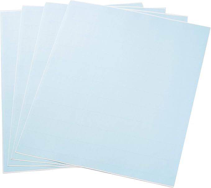 Amazon.com : Amazon Basics Rectangular High-Visibility Laser Printable ...