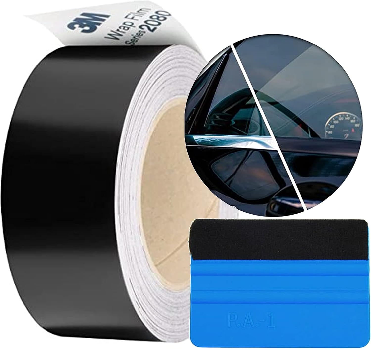 Amazon.com: 3M Black Vinyl Wrap Film Series 2080 1080 Kit for Black ...