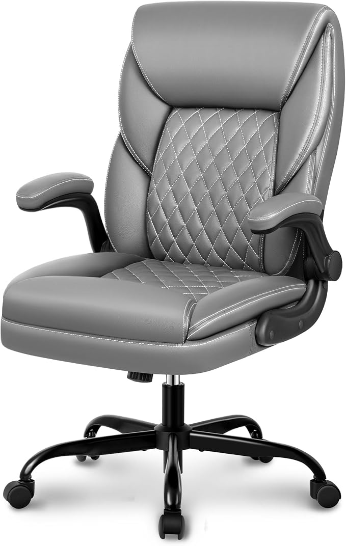 BestEra Office Chair, Executive Leather Chair Home Office Desk Chairs ...