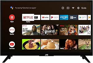 JVC LT-24VAH3255 24 Inch TV/Android TV (HD Ready, HDR, Triple Tuner ...
