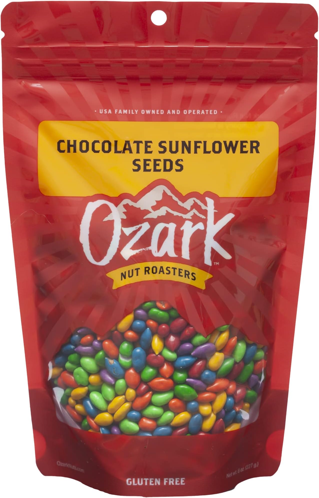 Amazon.com : OZARK NUT ROASTERS, Chocolate Sunflower Seeds, Flavored ...
