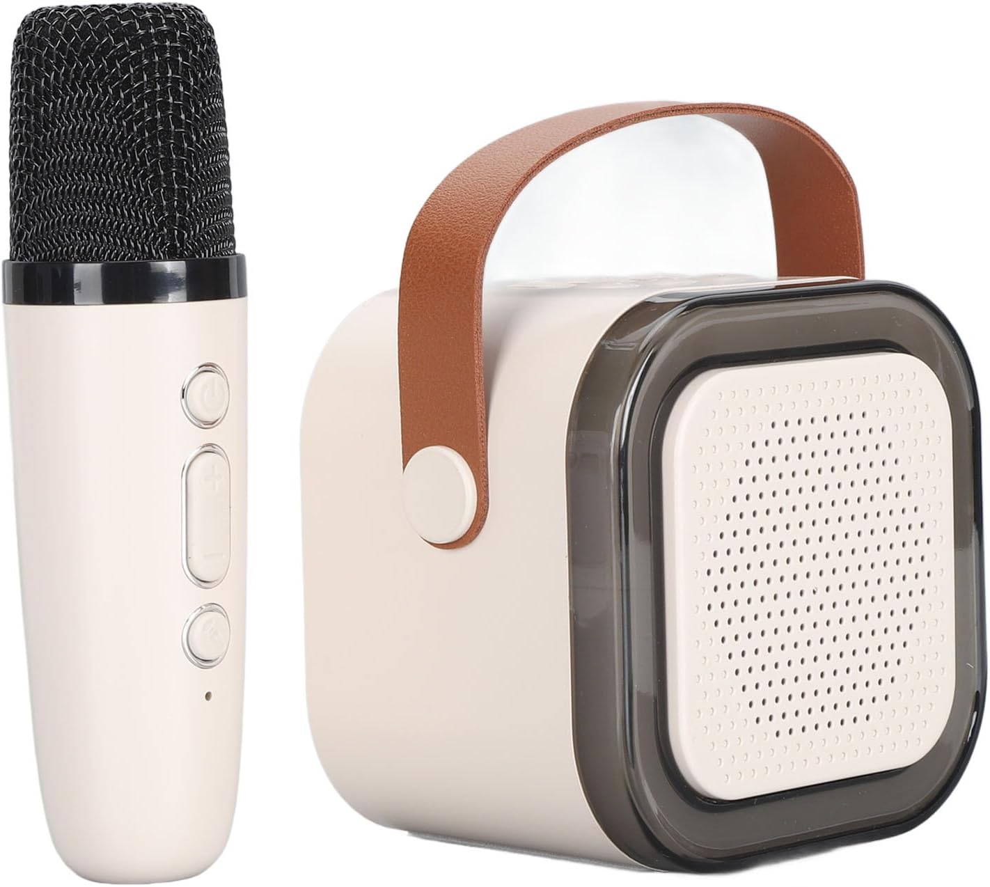 Speaker Wireless Microphone Set, LED Dynamic Light Support USB Drive ...