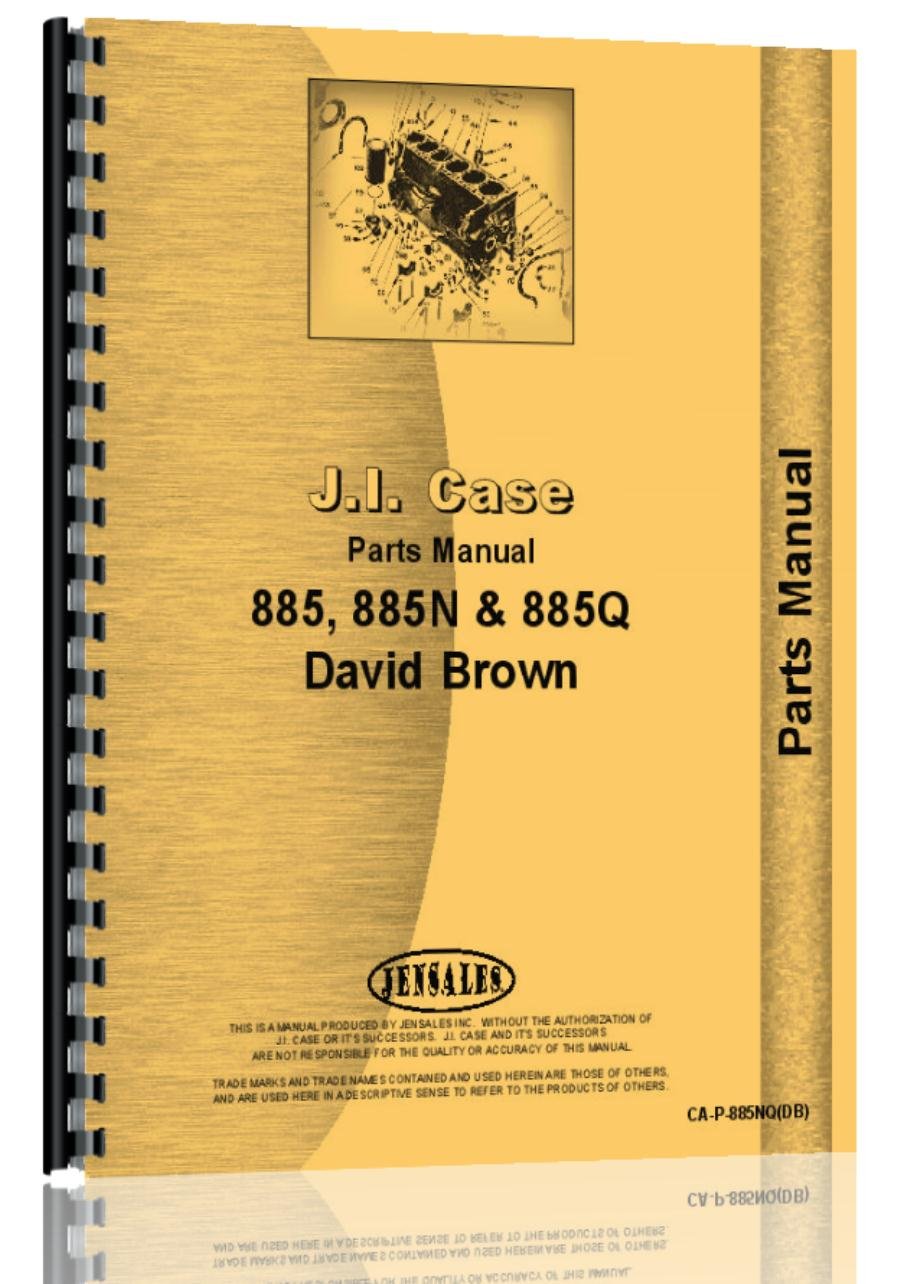 Case 885 N Q Tractor Parts Manual: Amazon.com: Books