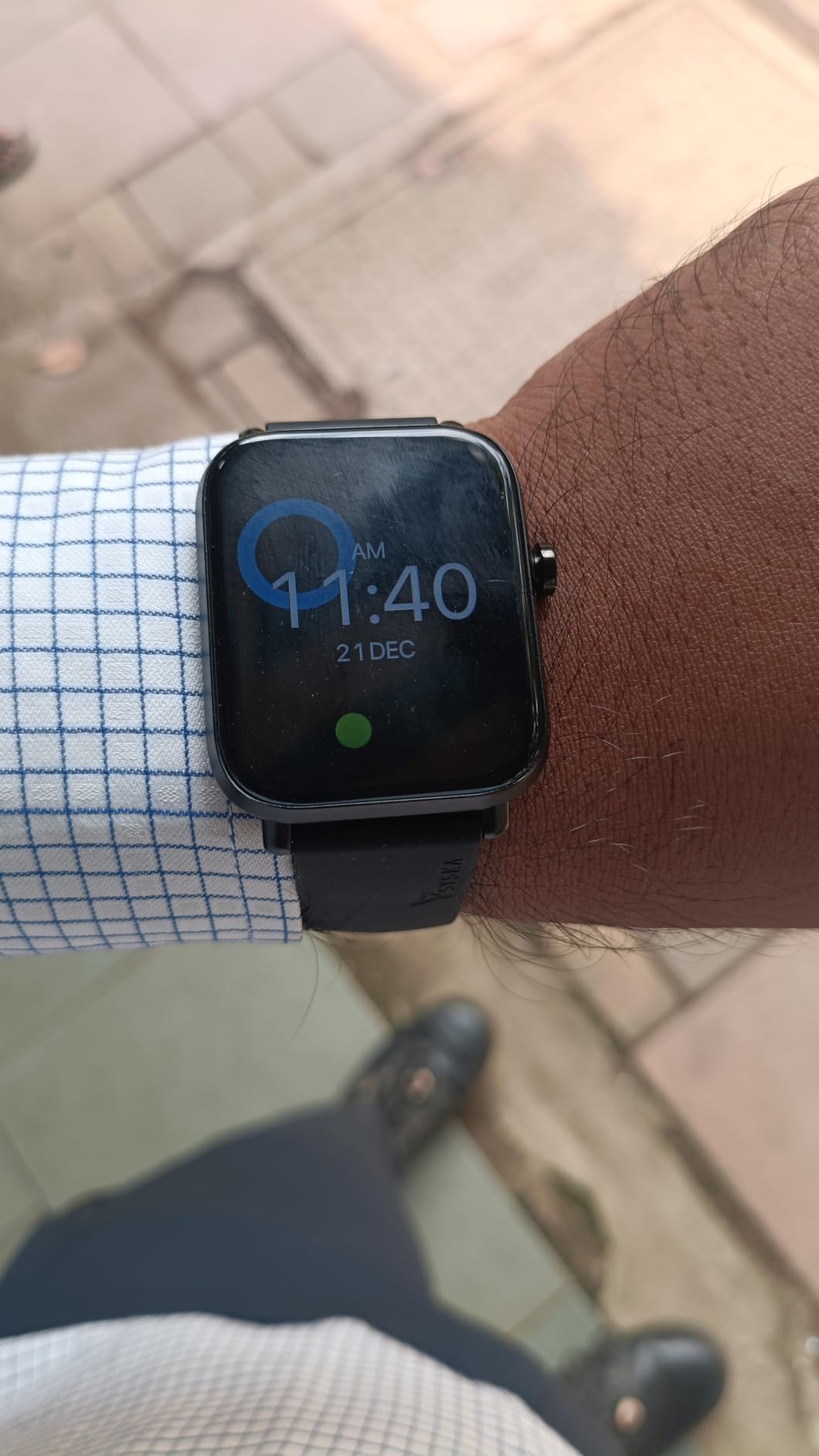 SYSKA Pluto SW250 Smart Watch Premium Metal Body, 1.69" Display, 200 ...