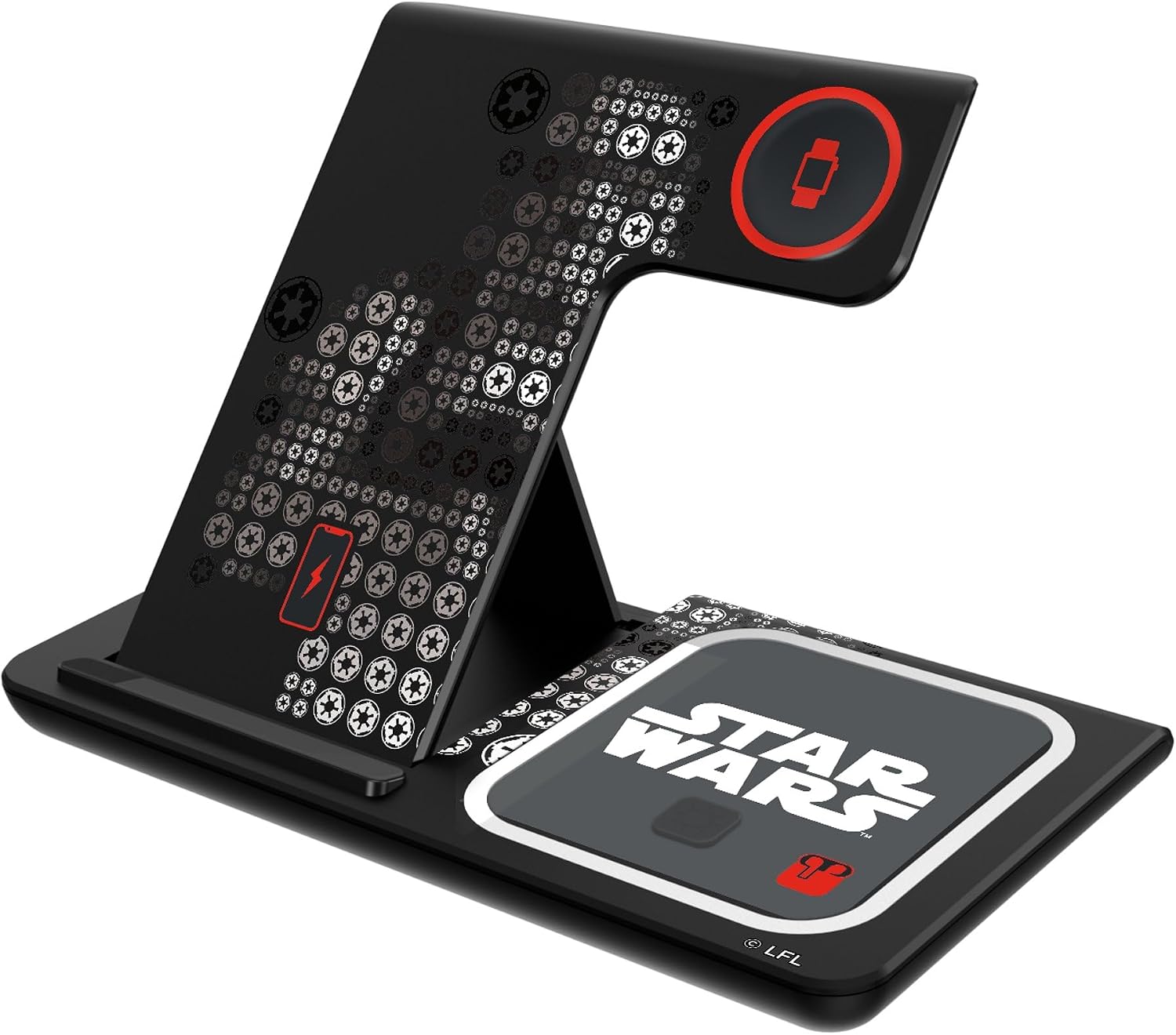 Amazon.com: Star Wars Stormtrooper Quadratic 15-Watt 3 in 1 Charging ...