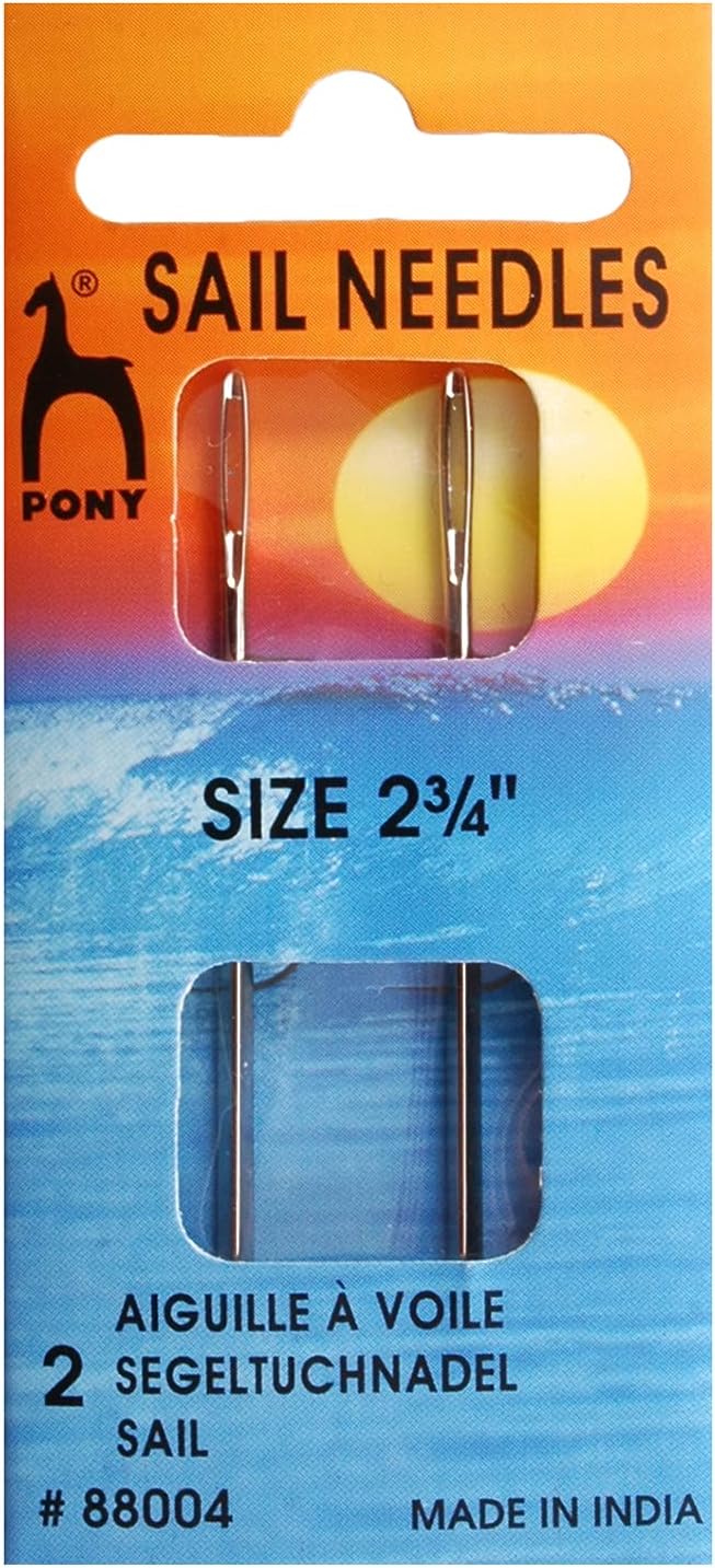 Pony Sail Needles: 2.75 inches, Steel, Multi, 4.5 x 2.8 x 9.8 cm ...
