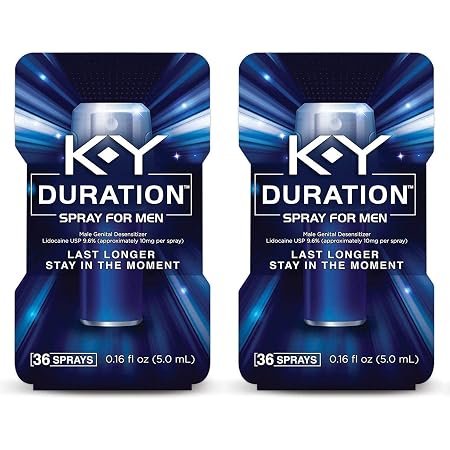 Amazon.com: K-Y Duration Male Genital Desensitizer Spray to Last Longer ...
