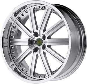 Amazon.com: Redbourne Baron Silver Wheel with Chrome Lip (22x9.5 ...