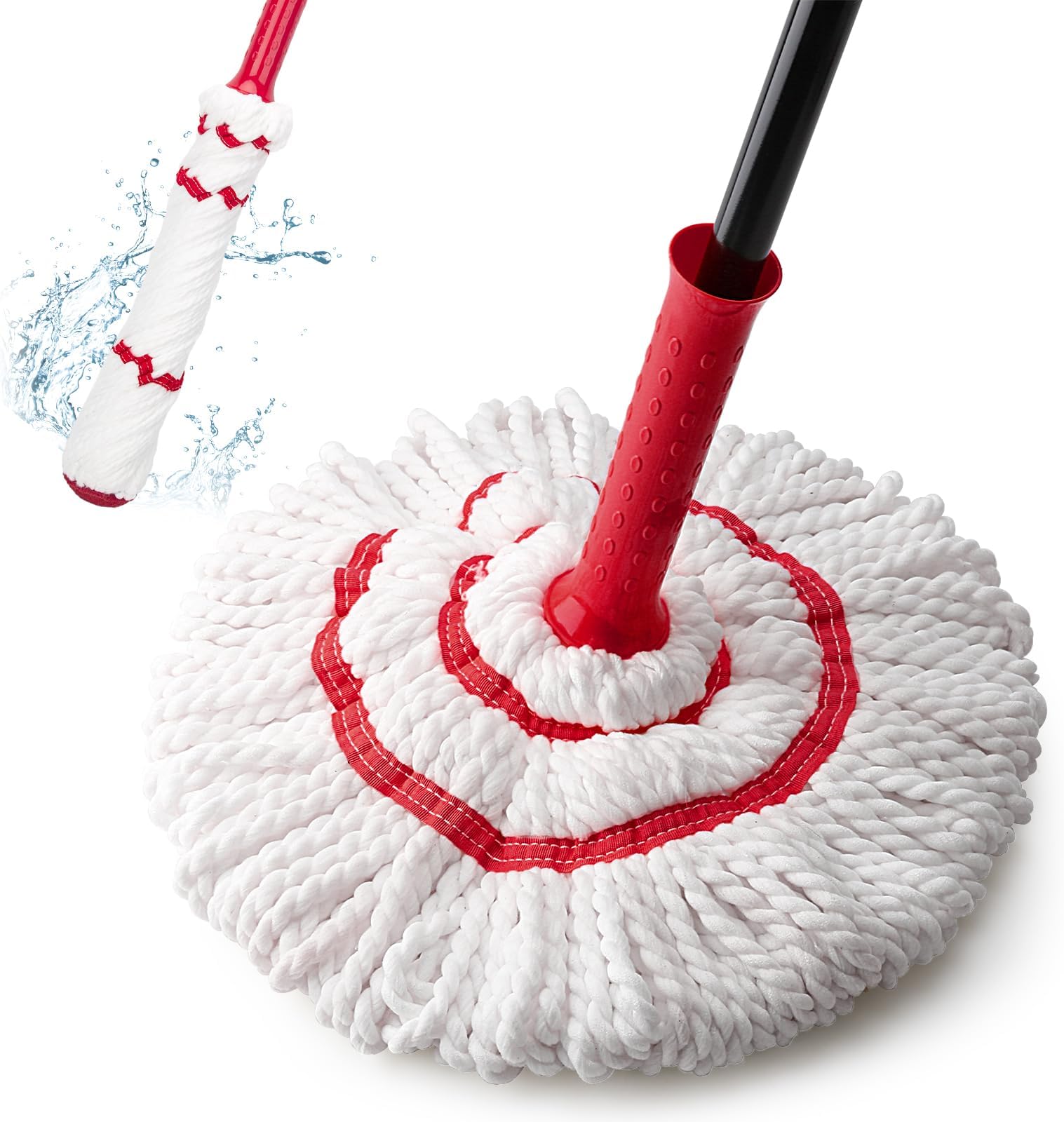 Amazon.com: O-Cedar MicroTwist, Microfiber Twist Mop,Blue/Red : Health ...