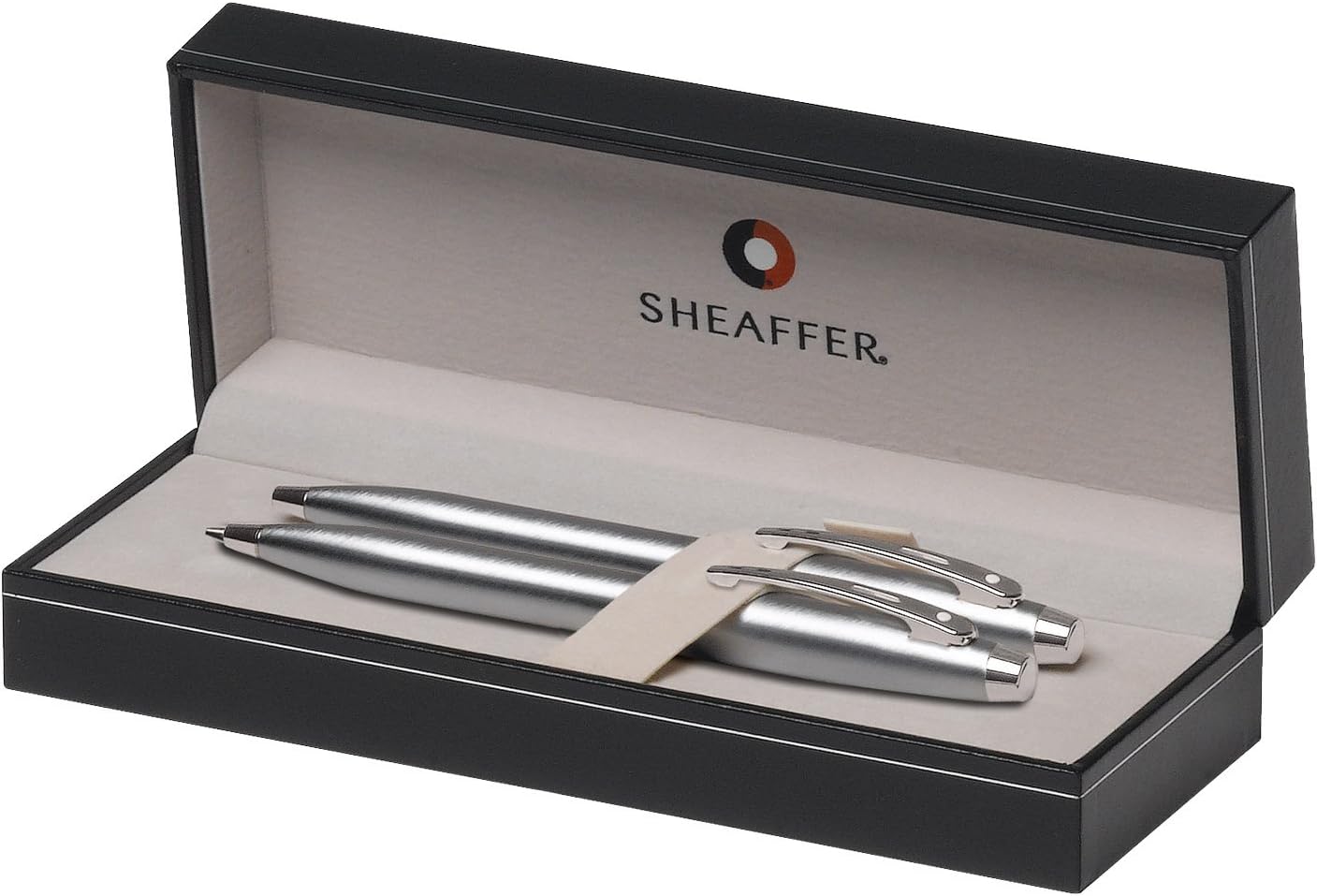 Sheaffer 100 Ballpoint Pen and Mechanical Pencil Set Featuring Nickel ...