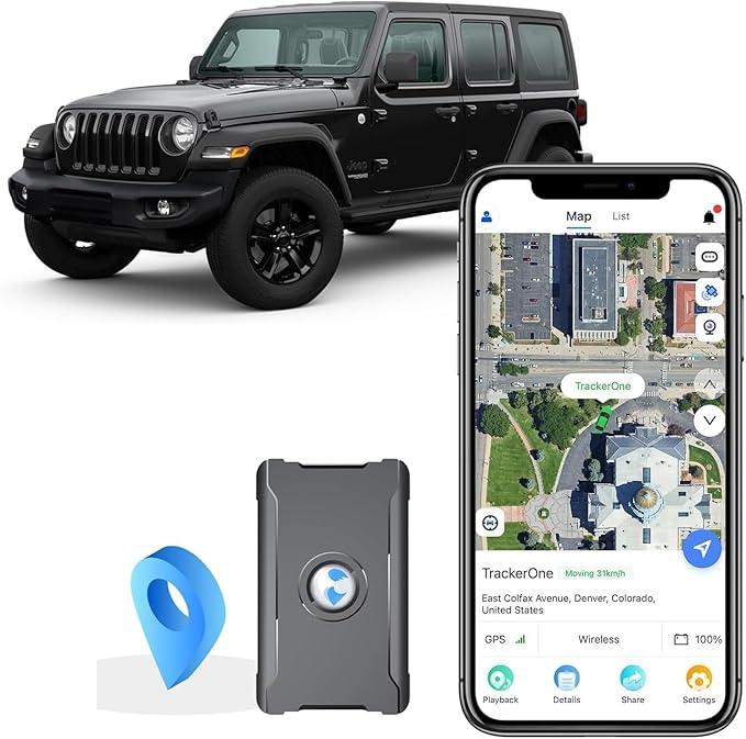 Amazon.com: 4G GPS Tracker for Vehicles Car Kids Assets, Car Tracker ...