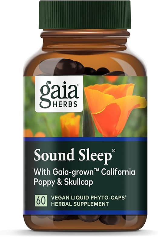 Amazon.com: Gaia Herbs Sound Sleep - Natural Sleep Support to Promote ...