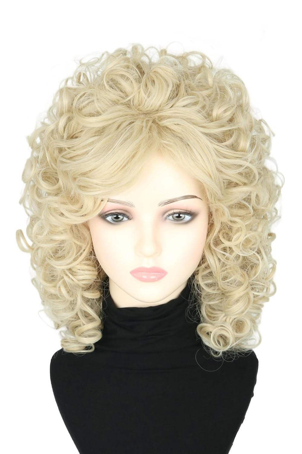 Amazon.com: LeMarnia Women's Wigs 70s 80s Singer Wigs Short Curly ...