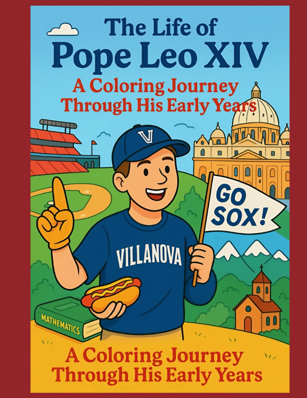 The Life of Pope Leo XIV: A Coloring Journey Through His Early Years ...