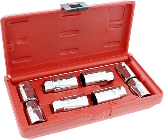 ABN Stud Extractor Set, Broken Stud Removal Socket 8-Piece SAE & Metric ...