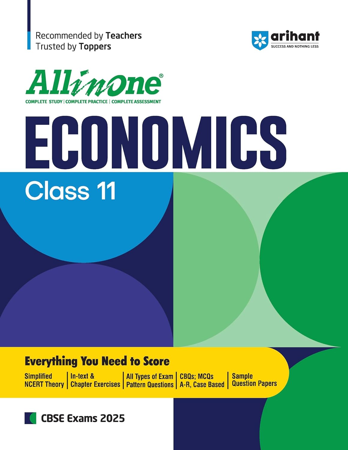 (Old Edition) All In One Economics Class 11th Based On Latest NCERT For ...