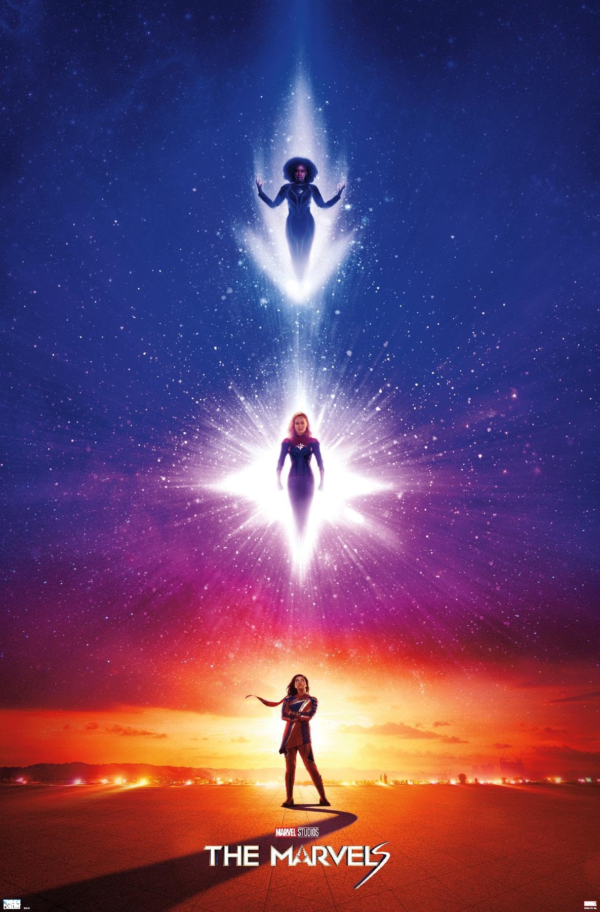 Amazon.com: Trends International Marvel The Marvels - Teaser One Sheet ...