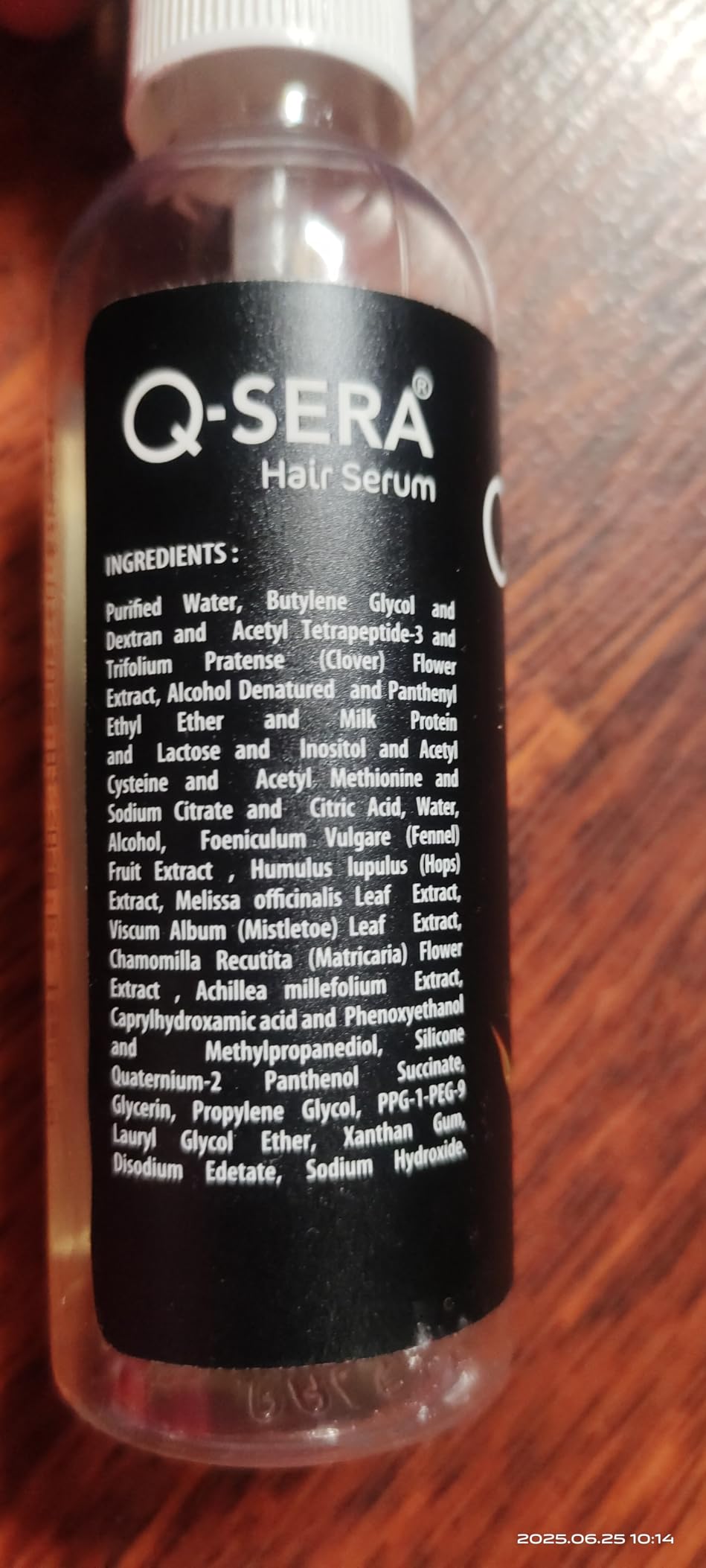 Buy QSERA Hair Growth Serum 20 Days Hair Fall Control Solution ...