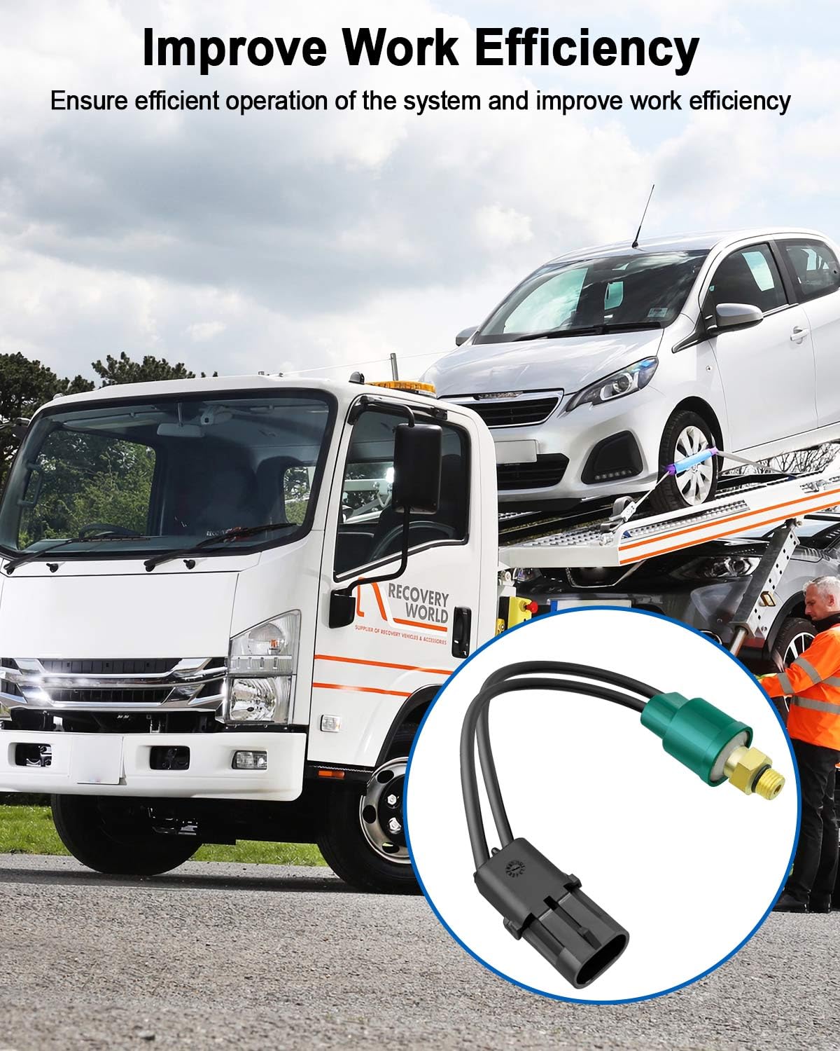 Snapklik.com : PTO Pressure Switch Fit For Parker Chelsea