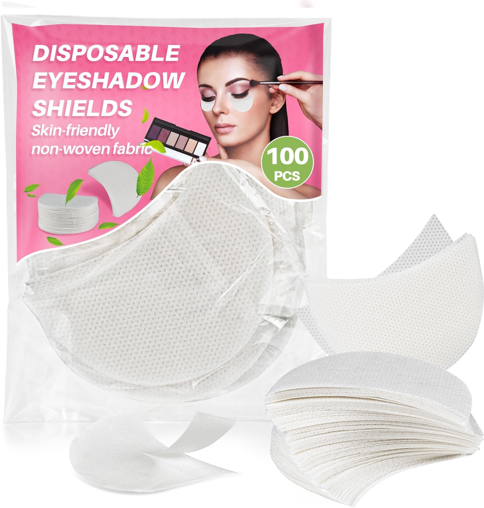 Amazon.com : 200 Pcs Eyeshadow Shields, Eyeshadow Stencil Lint Free ...