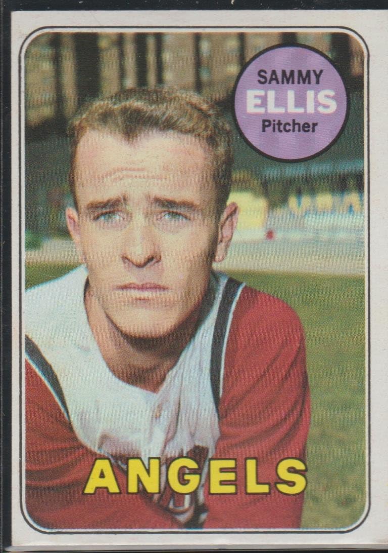 Amazon.com: 1969 Topps Sammy Ellis Angels Baseball Card #32 ...