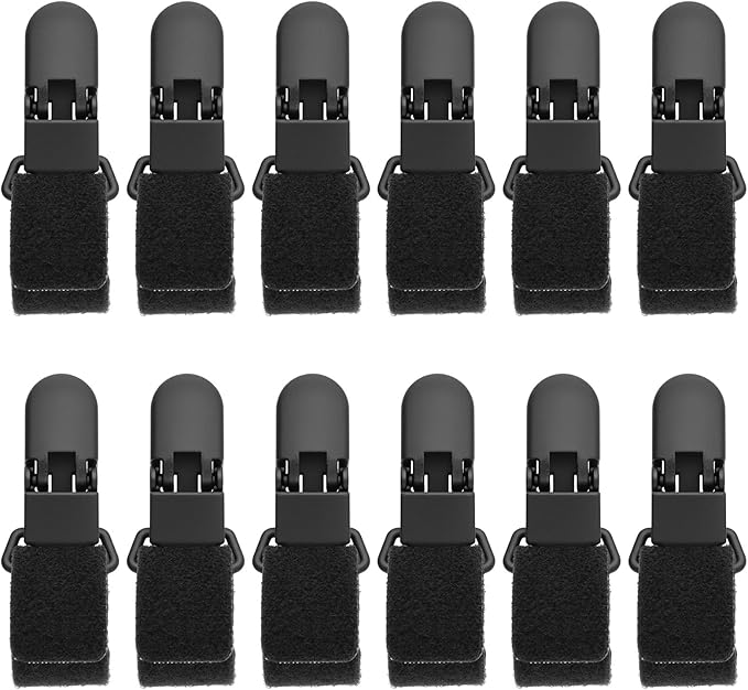 Amazon.com : 12 Pcs Garden Flag Clips Anti Wind, Garden Flag Stoppers ...