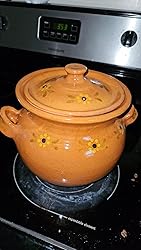 Amazon.com: Ancient Cookware, Traditional Mexican Clay Bean Olla Pot ...