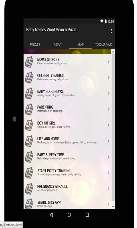 Baby Names Word Search Puzzle 2:Amazon.ca:Appstore for Android