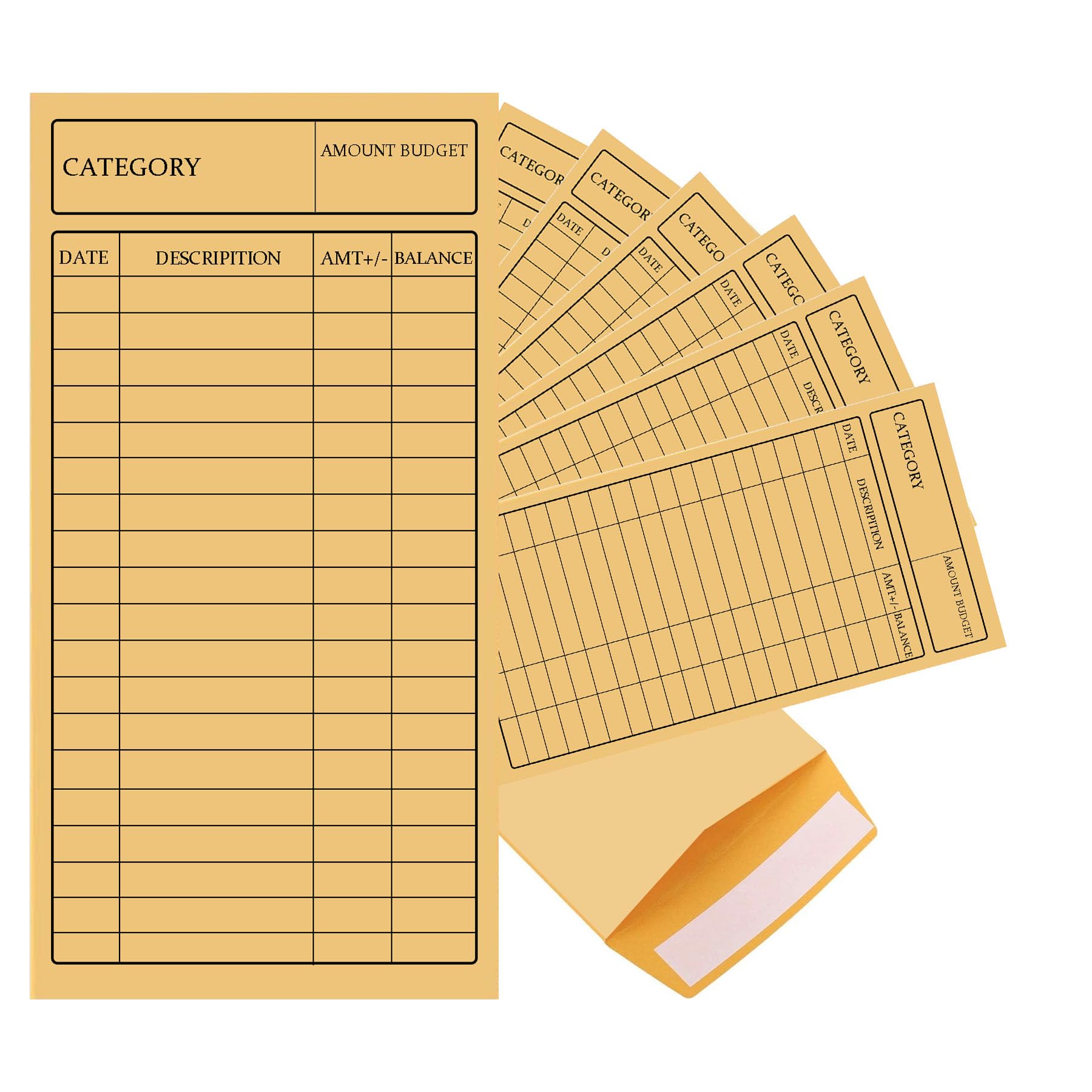 Amazon.com : 50Pcs Cash Envelopes for Budgeting Cash Deposit Envelopes ...