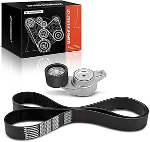 Amazon.com: A-Premium Engine Serpentine Belt Drive Kit with Tensioner ...