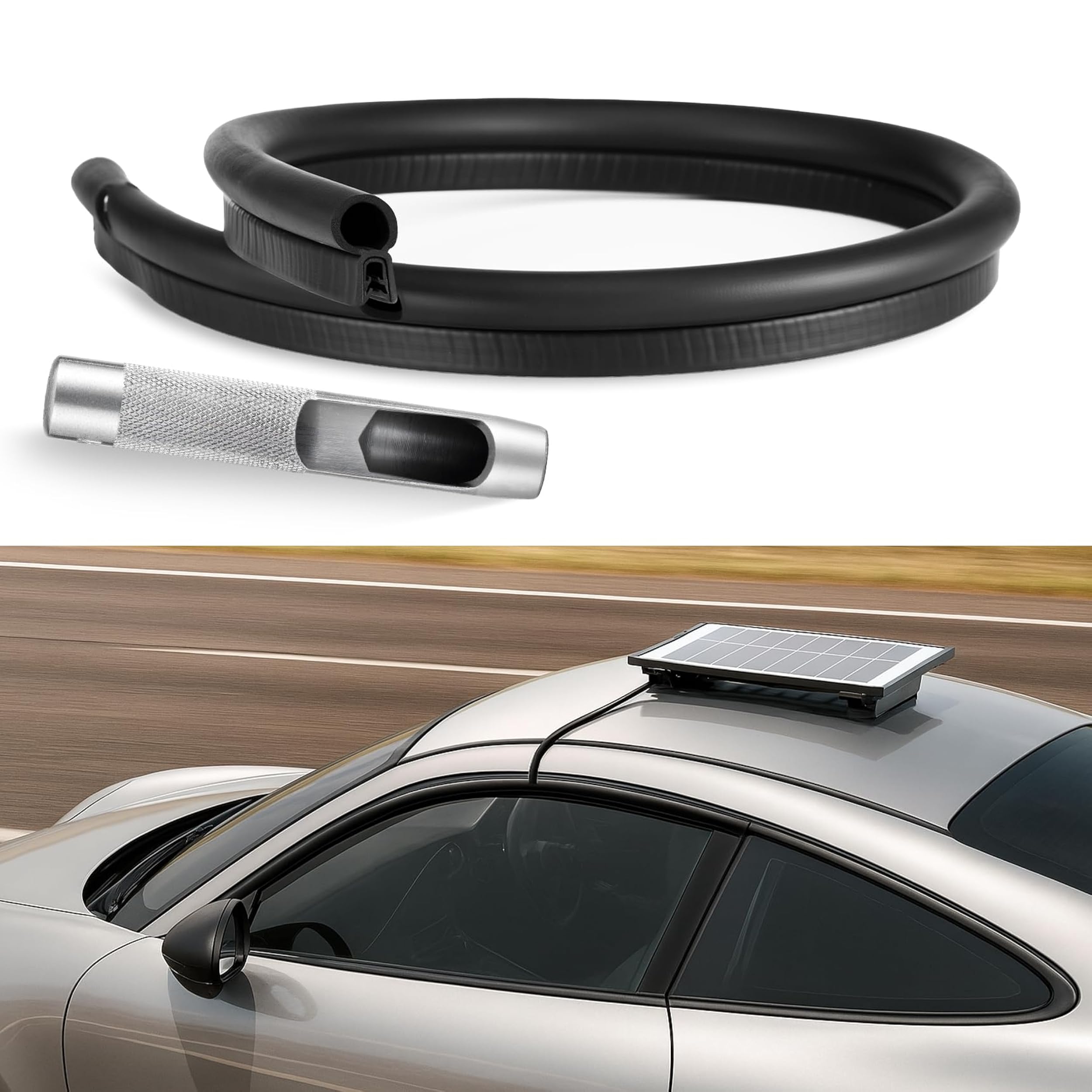 Snapklik.com : Car Window Pass Through For Starlink Cord Protective ...