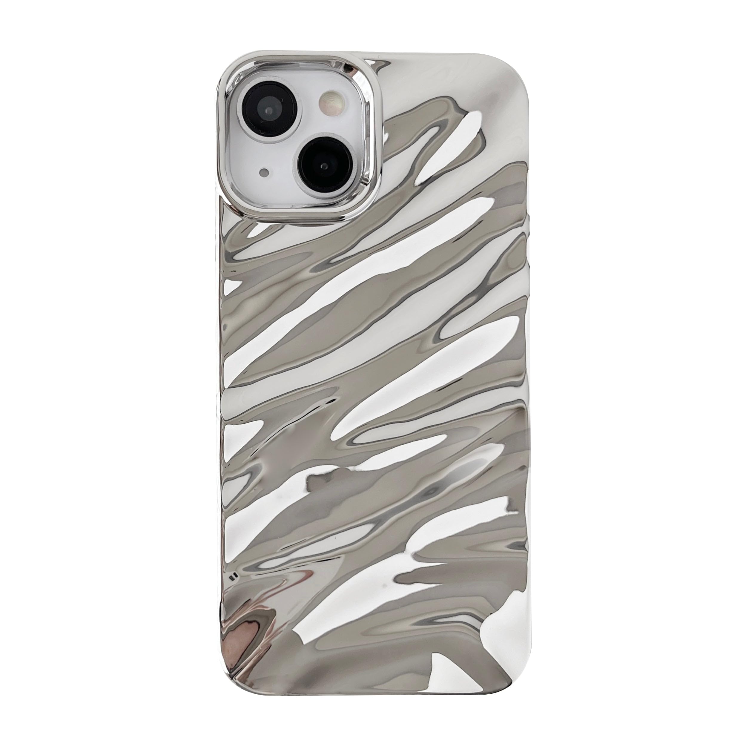 Amazon.com: Caseative for iPhone 13 Case,Water Ripple Pattern Curly ...