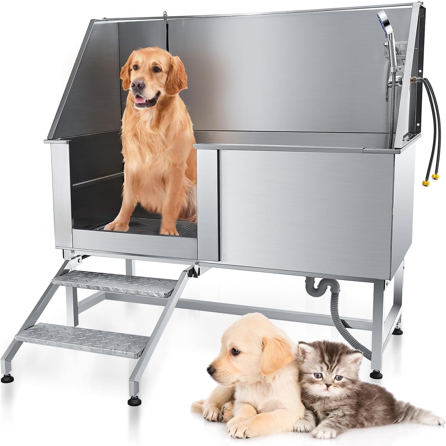 Amazon.com : Yokrawpet 62" Pet Dog Bathing Station,Professional ...