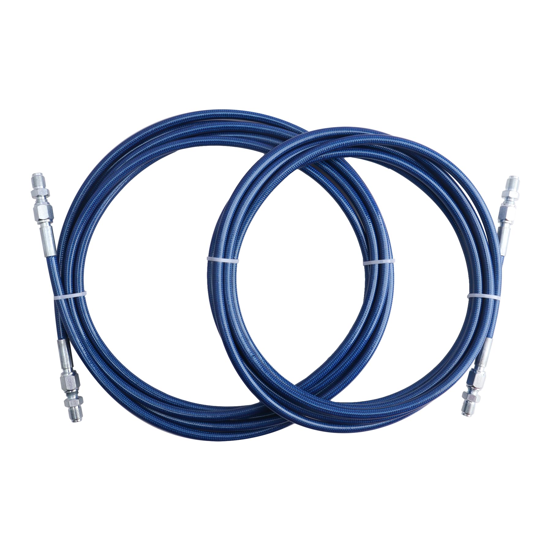 Amazon.com: Stainless Rear Flexible Brake Lines Replacement Kit Fits ...