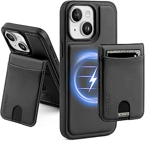 Amazon.com: Shieldtop Compatible with Magsafe 2 in 1 Detachable iPhone 13 Wallet Case with Card ...