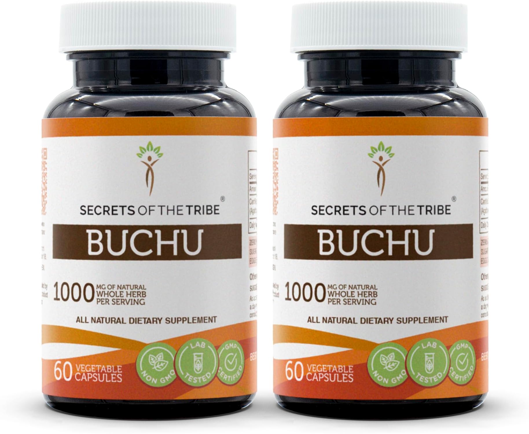 Amazon.com: Secrets of the Tribe Buchu 60 Capsules, 1000 mg, Buchu ...