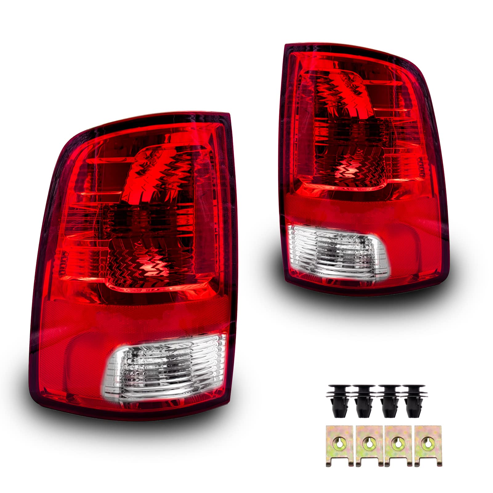 Snapklik.com : WEZEMLIGH Tail Lights For 2009-2018 Ram 1500 2019 Ram ...