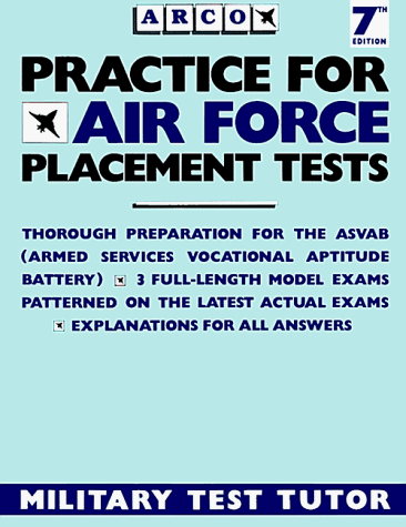 Amazon | Practice for Air Force Placement Exams (Practice for Air Force ...