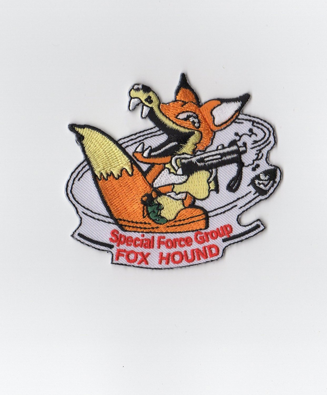 Amazon.com: Foxhound Patch Retro Version from Metal Gear 2 Iron On