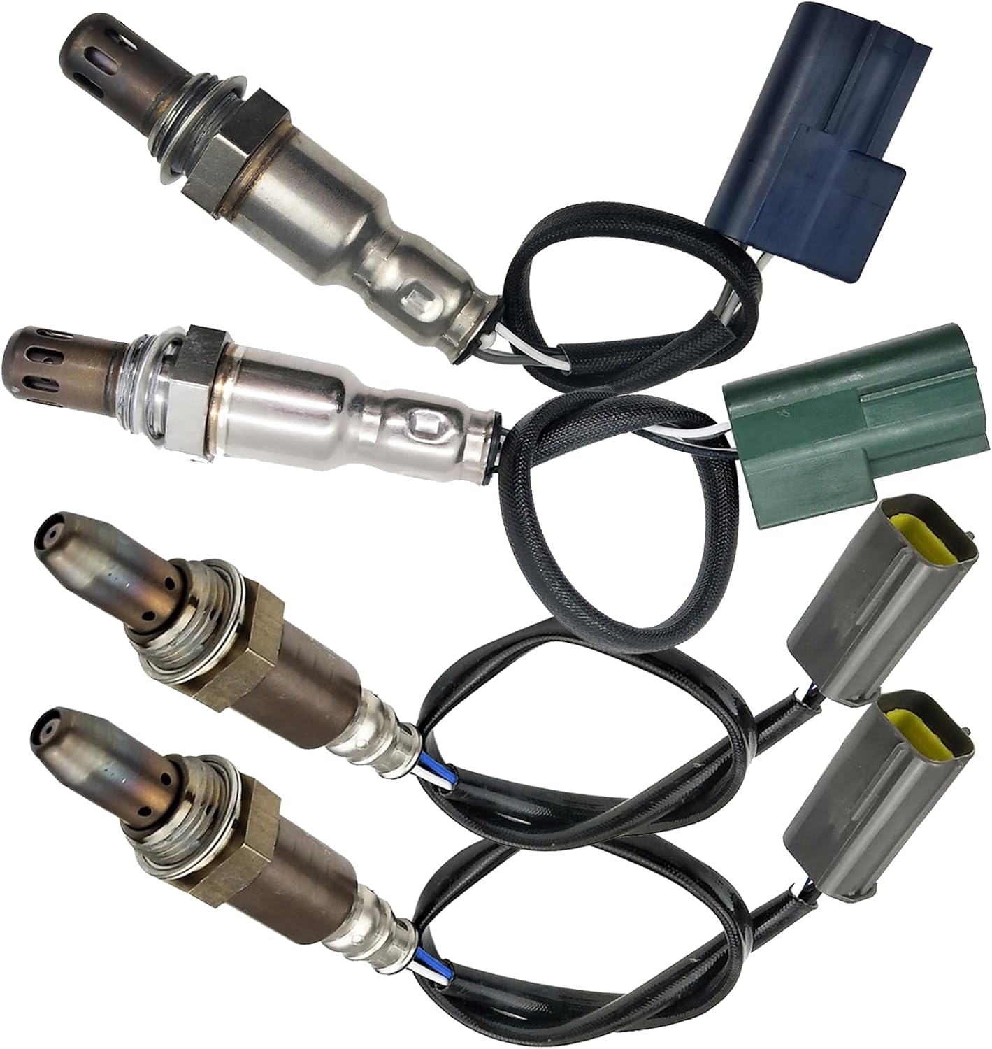 Amazon.com: Ywim 2 Pairs Upstream and Downstream Oxygen O2 Sensors ...