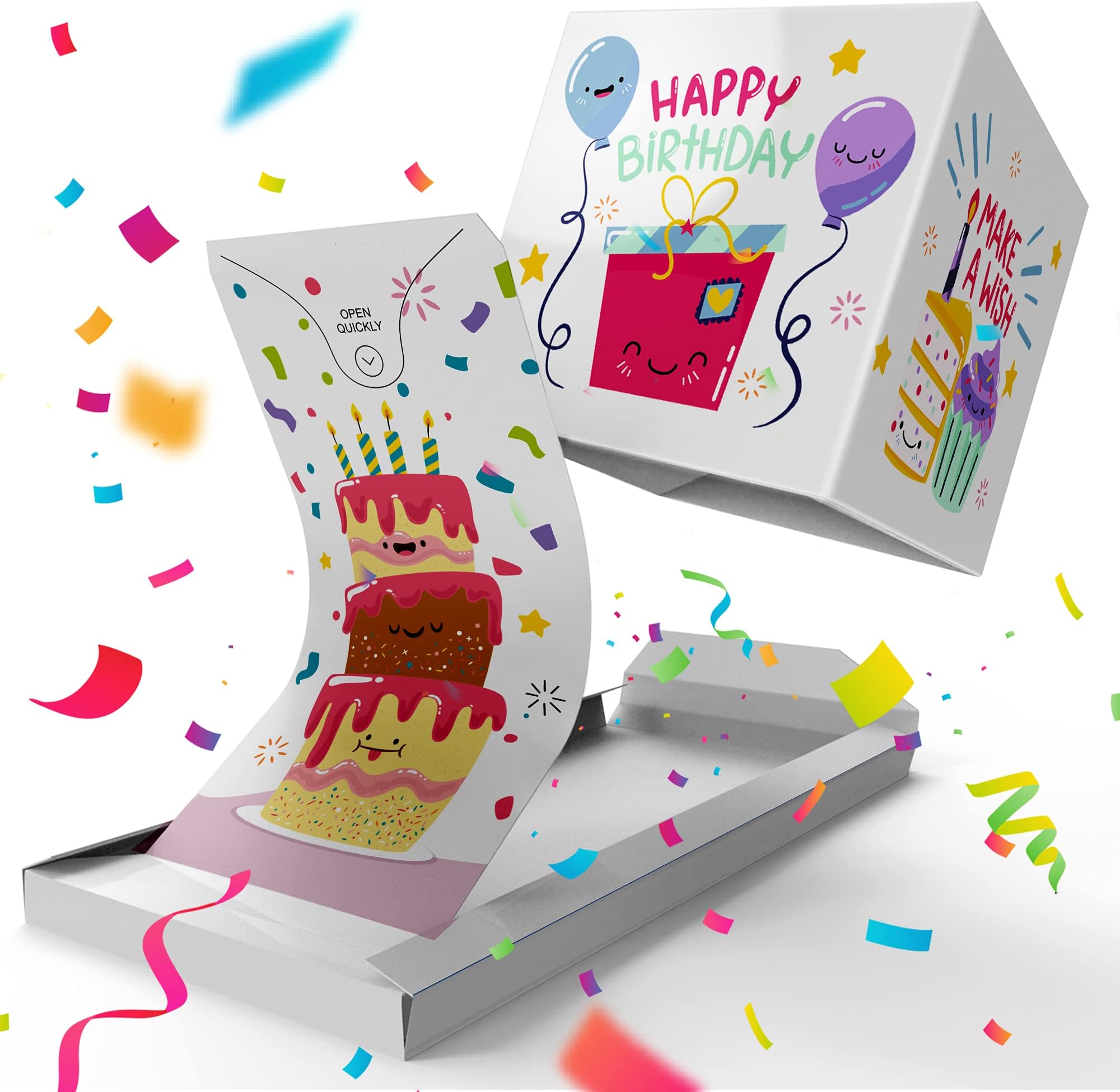 Amazon.com : Notta&Belle FEEL LOVE EVERY MINUTE «BOOM» Birthday Card ...