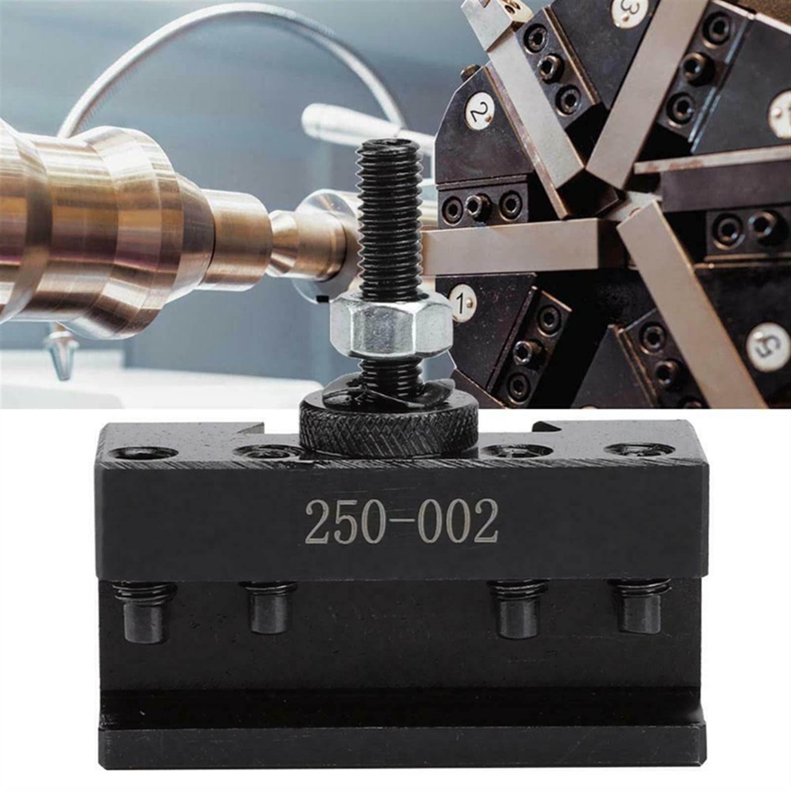 Lathe Tool Post Kit - Wedge Type Toolpost With Multiple Holder Styles ...