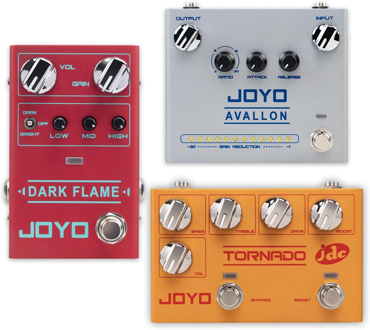 Amazon.com: JOYO R-21 Overdrive Effect Pedal Dual Channel,R-17 Modern ...