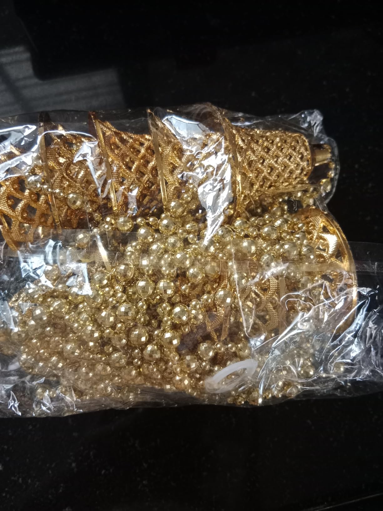 Kapoor Crafts Plastic Decorative Golden Bell Strings/Torans/Wall ...