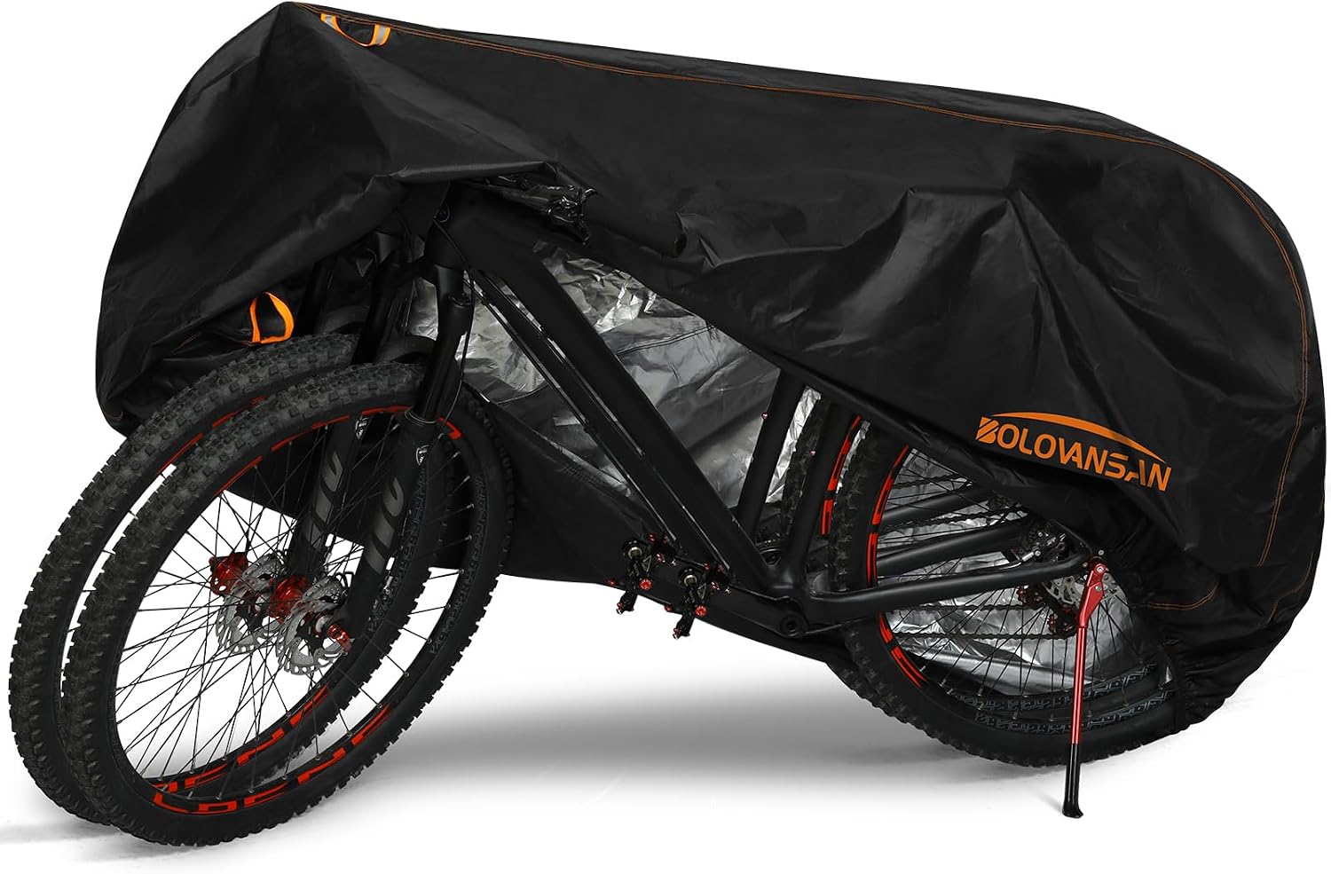 Amazon.com : Bolovansan Bike Covers Outdoor Storage Waterproof for 2 ...