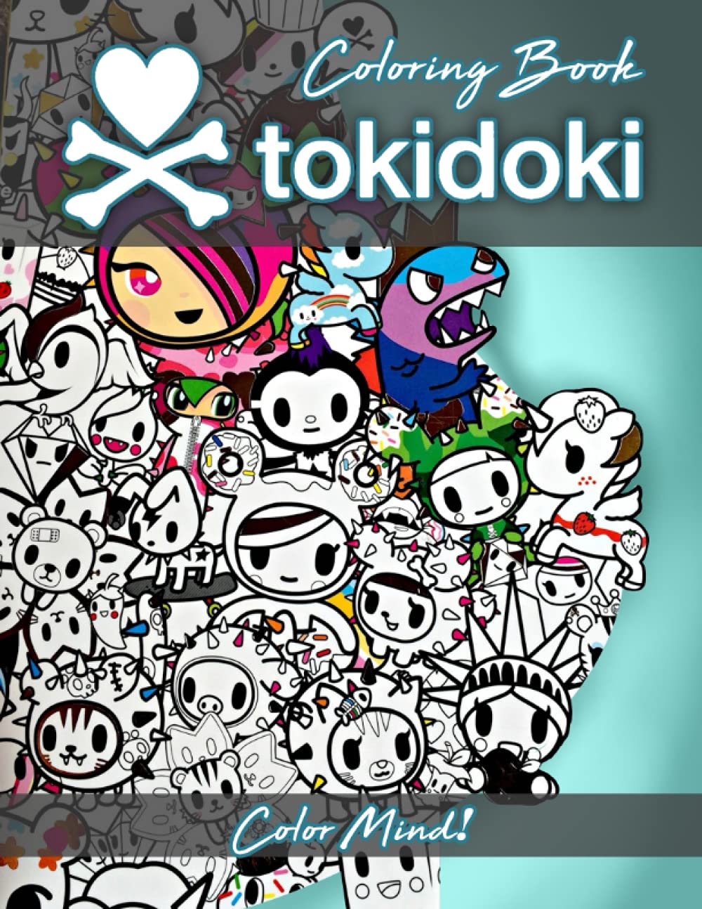 Buy Color Mind! - Tokidoki Coloring Book: Jumbo Giant Coloring Images ...